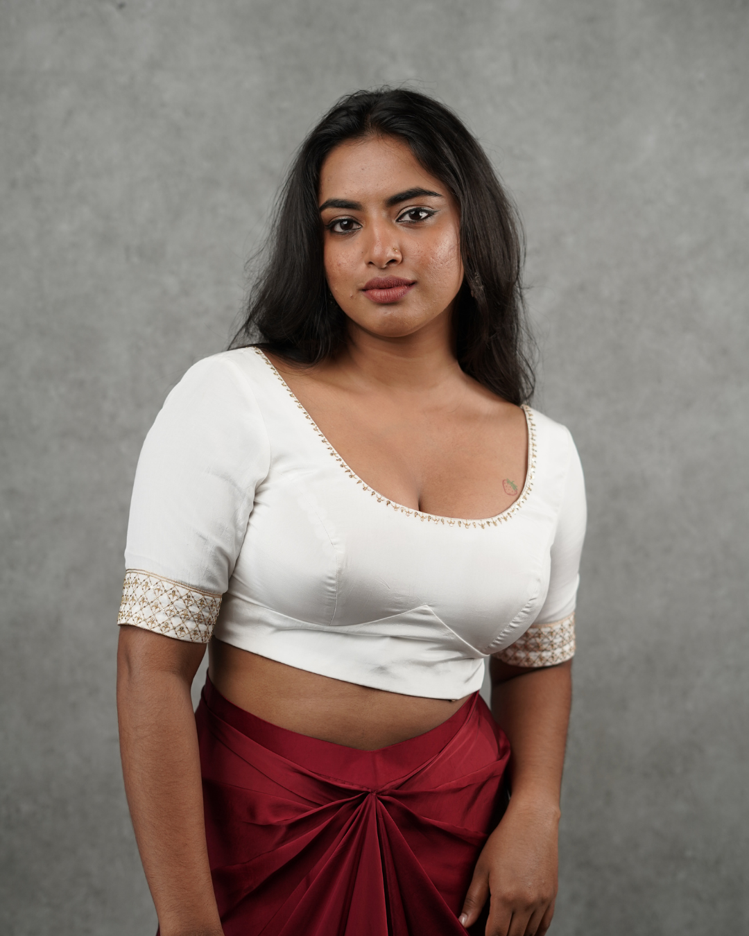 Sharmili white blouse